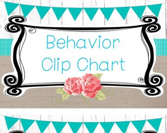 Farmhouse Behavior Chart - Etsy