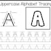 26 Printable Uppercase Alphabet Tracing Worksheets. Preschool ...
