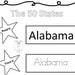 The 50 States Read It, Trace It, Color It Geography Worksheets ...