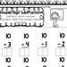 15 Printable Double Digit Subtraction Worksheets. Numbers 11-20 ...