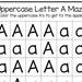 26 Uppercase Letter Maze Worksheets. Preschool-kindergarten Phonics and ...