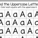 26 Find the Uppercase Letters Worksheets. Preschool-kindergarten ...