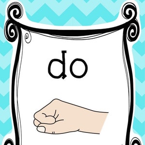 Printable Kodaly Hand Signs Do