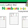 21 Printable Rainbow Write the Numbers Worksheets. Numbers 0-20 ...