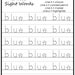 6 Ways to Trace Dolch Pre-Primer Sight Words Worksheets. 40 | Etsy