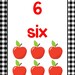 20 Printable Apple themed Numbers Posters. Numbers 1-20. | Etsy