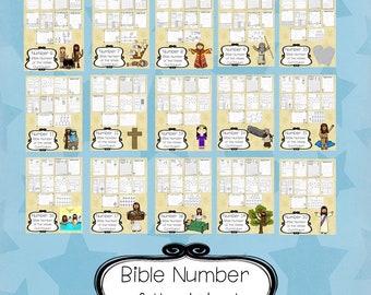 Bible Letter of the Week Curriculum. Letters A-Z Worksheets | Etsy