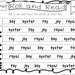 10 Printable Diphthongs Roll and Read the Word Worksheets. | Etsy