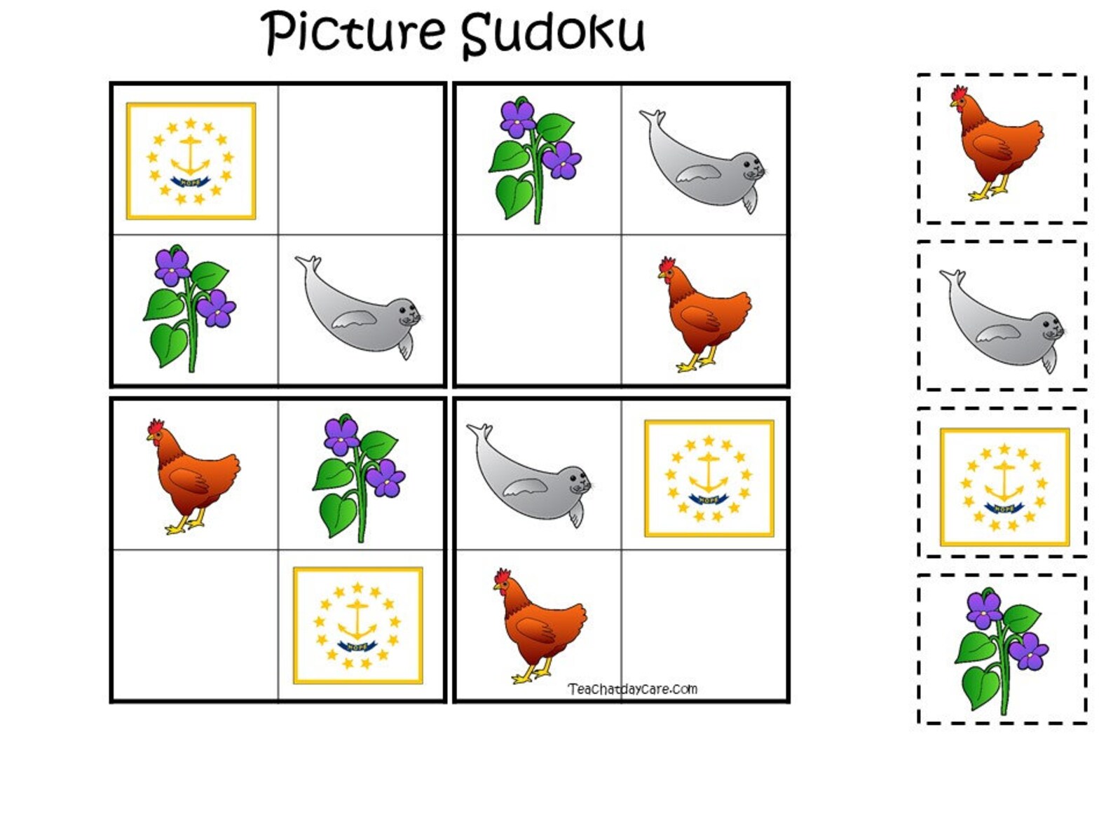 30 Rhode Island State Symbols Themed Learning Games Download. - Etsy