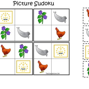 30 Rhode Island State Symbols Themed Learning Games Download. ZIP File ...