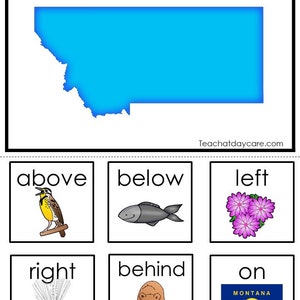 30 Montana State Symbols Themed Learning Games Download. ZIP File ...