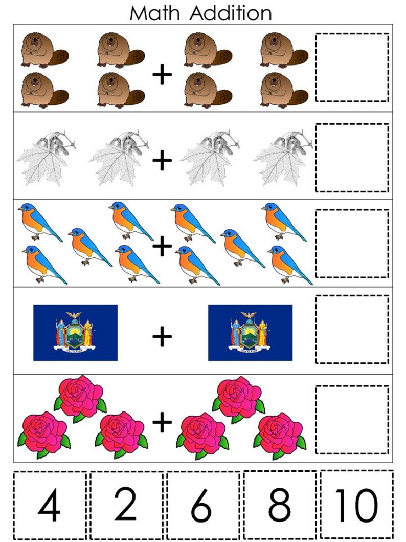 30 New York State Symbols Themed Learning Games Download. ZIP | Etsy