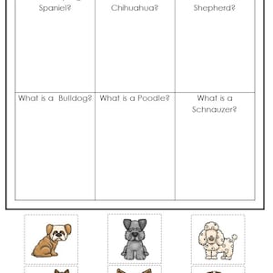 30 Dogs Printable Preschool Games Download. Games and Activities in PDF ...