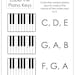 10 Color the Keys Worksheets. Beginning Music. Preschool-2nd Grade ...