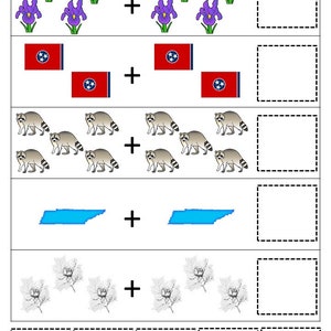 30 Tennessee State Symbols Themed Learning Games Download. ZIP File ...