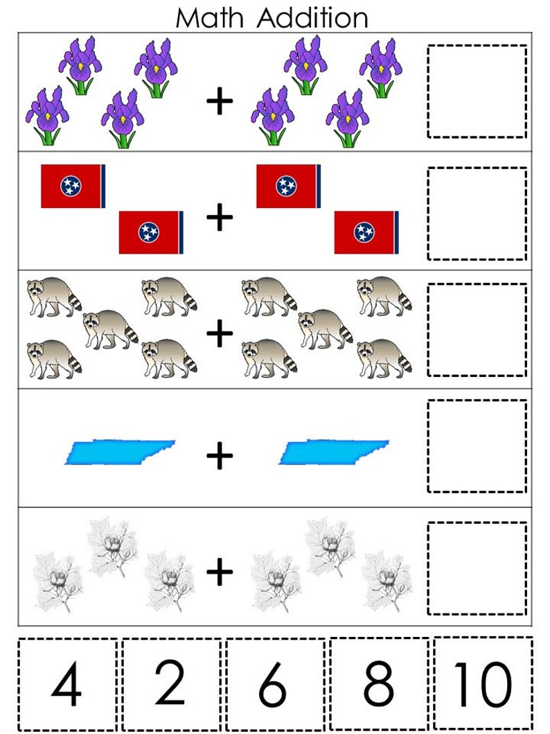 30 Tennessee State Symbols themed Learning Games Download. ZIP | Etsy