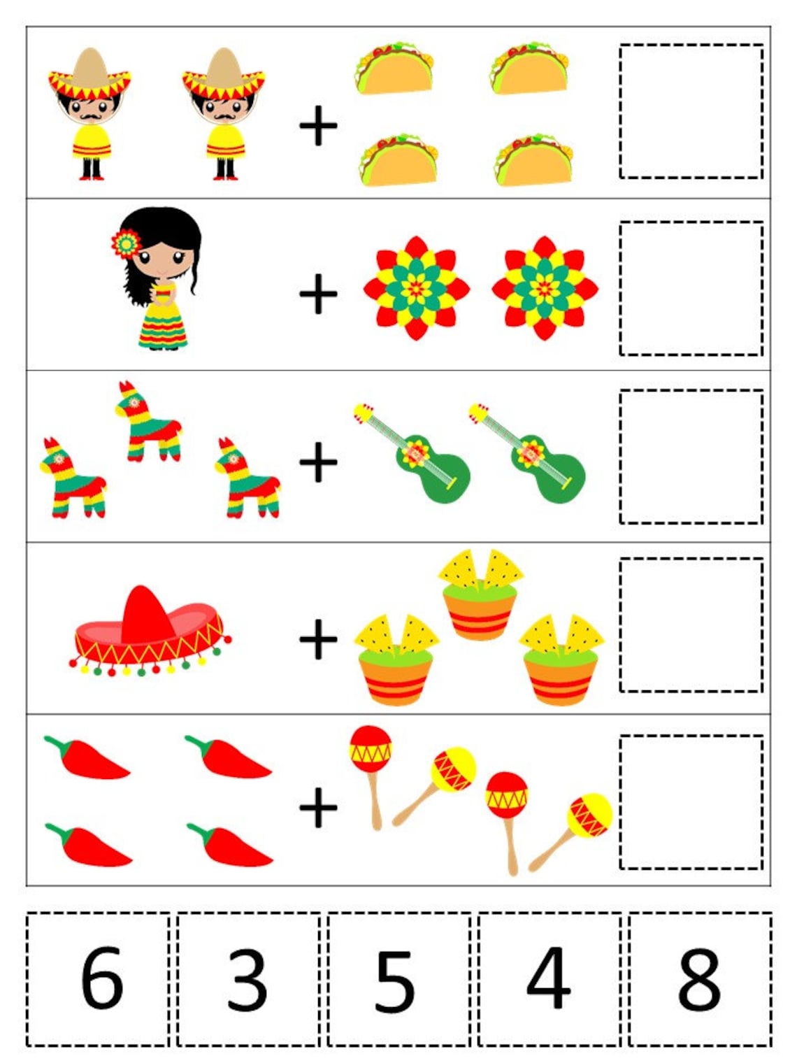 30 Mexico Games Download. Games and Activities in PDF Files. - Etsy