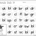20 Printable Blends Dab It Worksheets. Kindergarten-2nd Grade ELA ...
