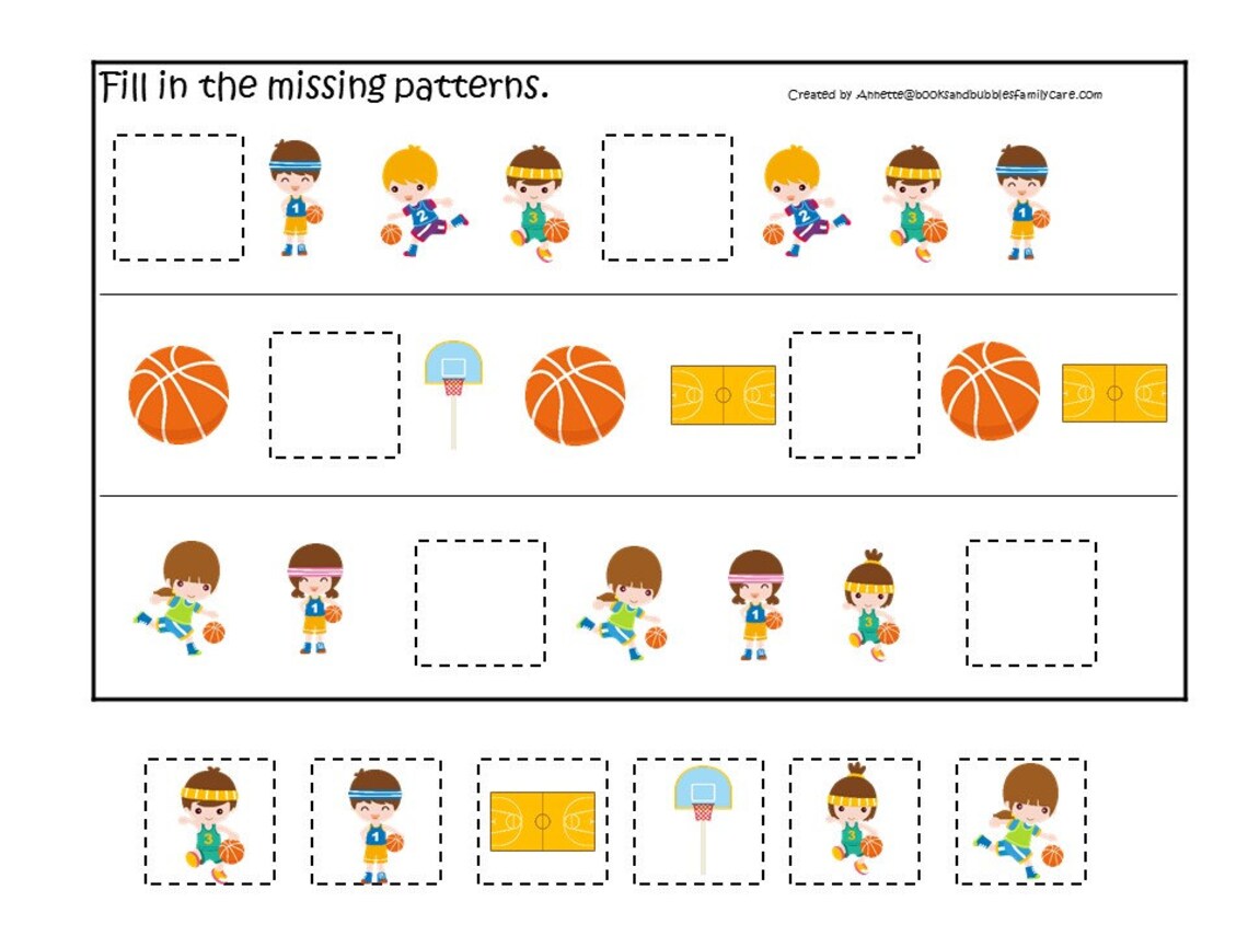 30 Basketball Games Download. Games and Activities in PDF | Etsy