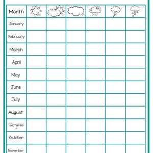 Floral Homeschool Daily Calendar Notebook. Kindergarten-2nd - Etsy