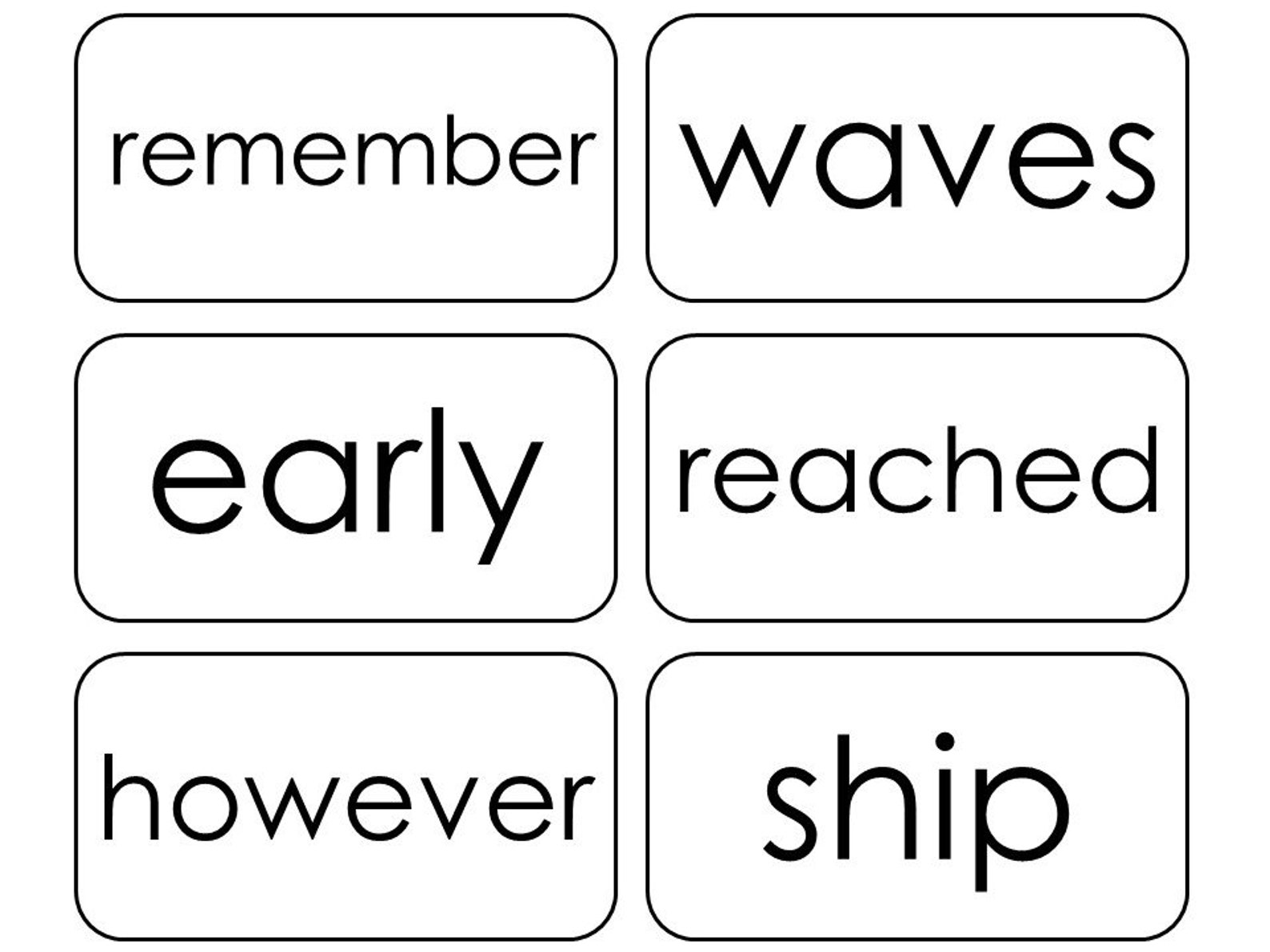 100 Printable Fry's Fourth Hundred Sight Word Flashcards. | Etsy