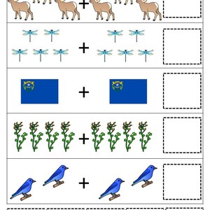 30 Nevada State Symbols Themed Learning Games Download. ZIP File ...