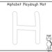 26 Printable Alphabet Uppercase Play Dough Mats Worksheets. Preschool ...