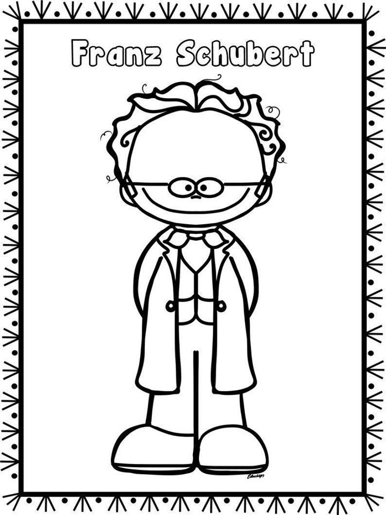 Franz Schubert Great Composer Unit. Music Appreciation. | Etsy