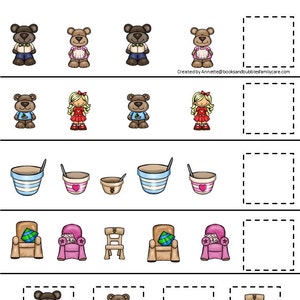 30 Goldilocks and the 3 Bears Games Download. Games and Activities in ...