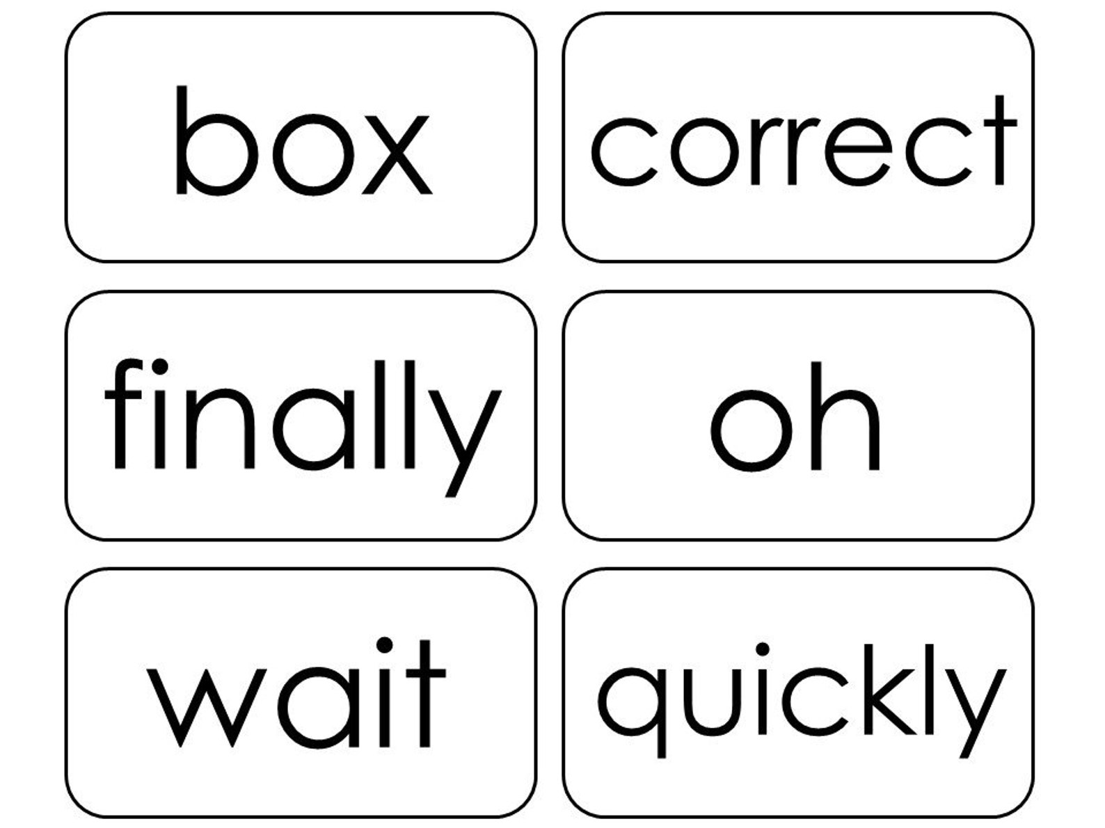 100 Printable Fry's Fifth Hundred Sight Word Flashcards. - Etsy