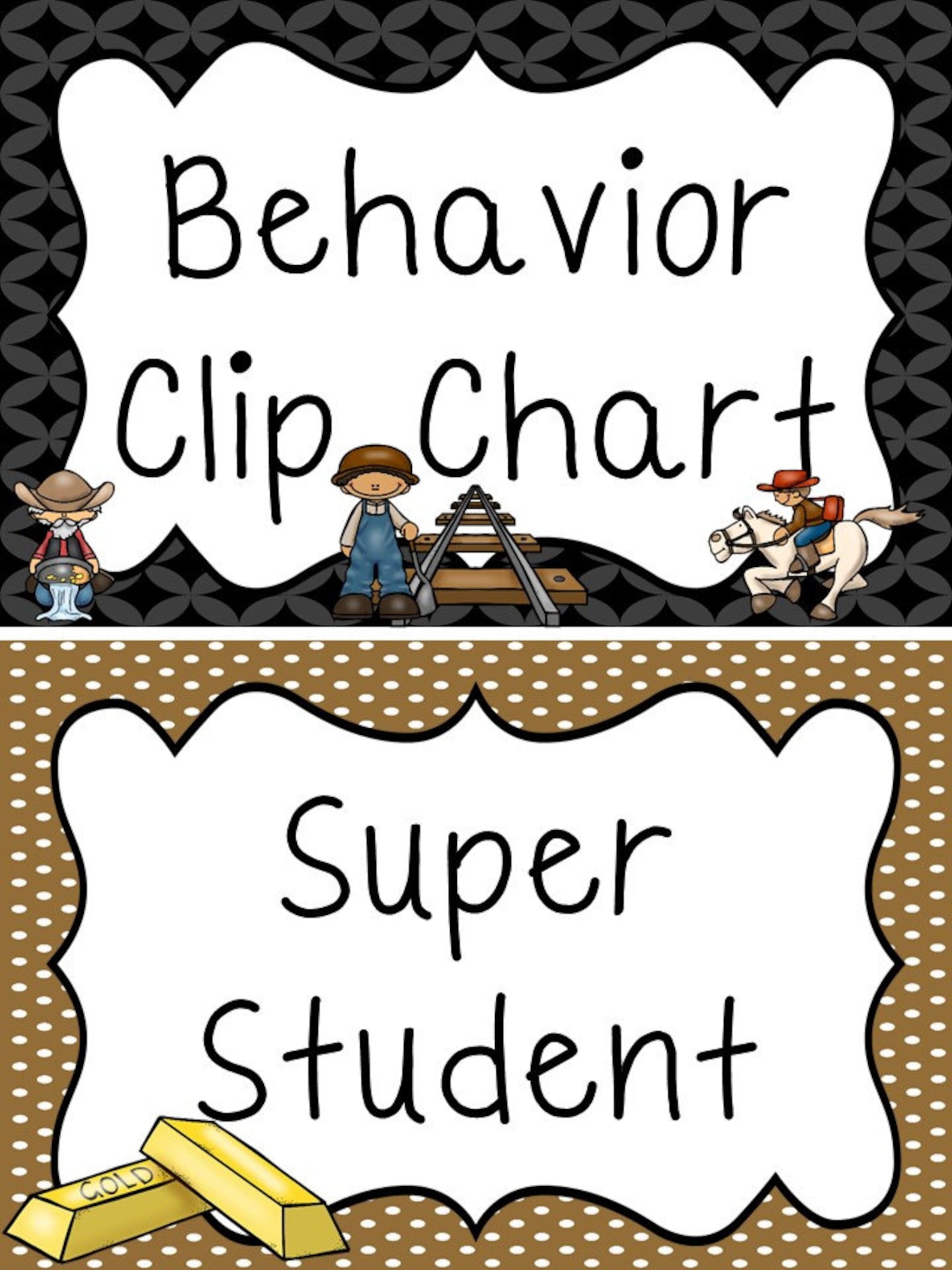 Westward Expansion Themed Printable Classroom Accessories and Decor ...