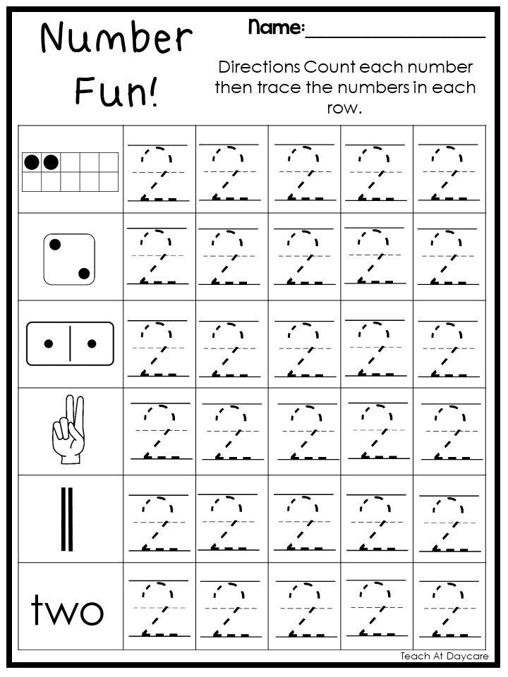 10 Printable Number Fun-subitizing 1-20 Worksheets. | Etsy Canada