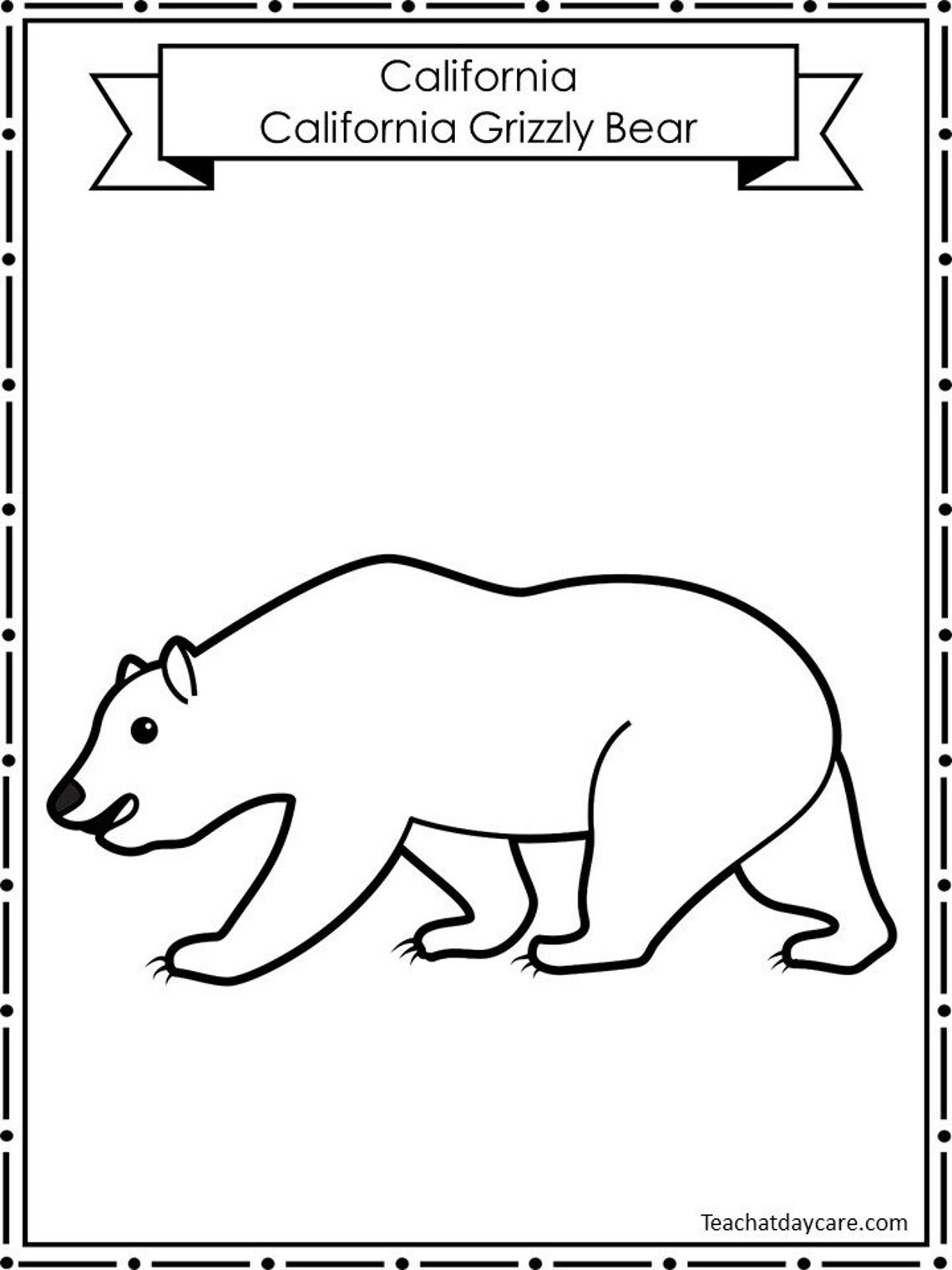 50 Printable State Animals Color Worksheets. Preschool and - Etsy