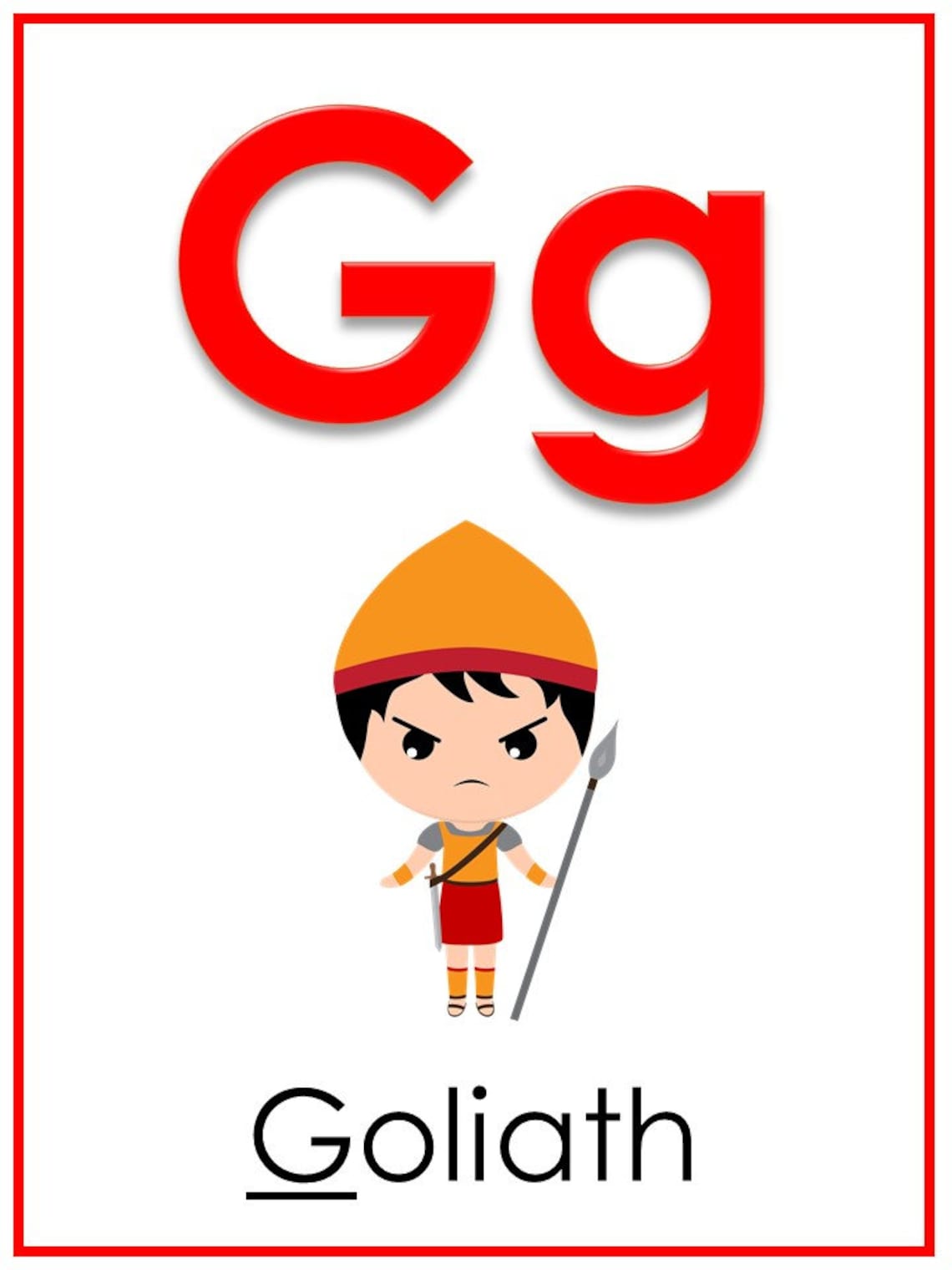 26 Printable Bible Alphabet Posters. Preschool-kindergarten - Etsy ...