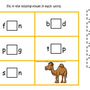 30 Desert Animals Preschool Educational Learning Games Download. Games ...
