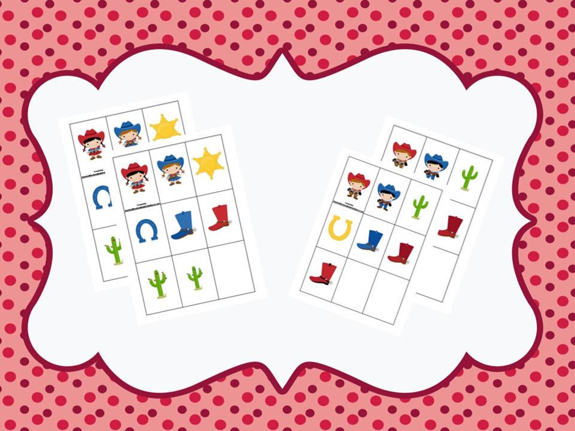 Preschool Card Games Curriculum Download. | Etsy