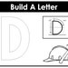 26 Printable Alphabet Build A Letter Worksheets. Preschool-kdg Phonics ...