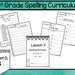 2nd Grade Spelling Curriculum Unit. 38 Weekly Lessons. Prints 663 Pages ...