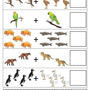 30 Extinct Animals Printable Preschool Educational Games Download ...