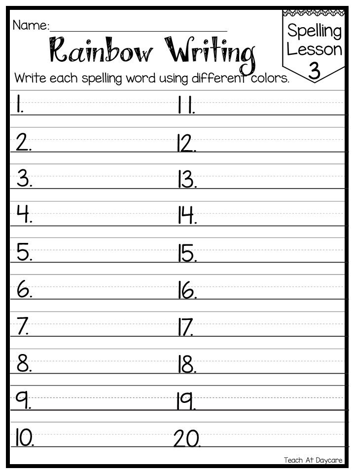 3rd Grade Spelling Curriculum Unit. 38 Weekly Lessons. Prints 570 Pages ...