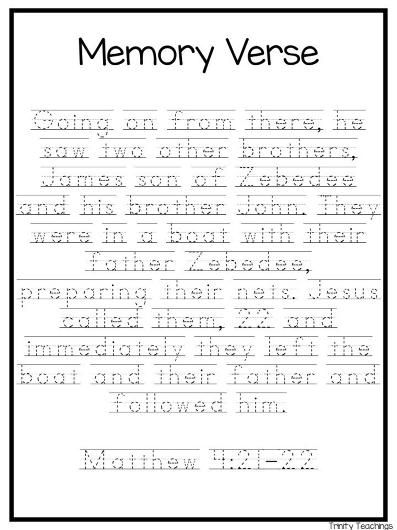 The 12 Apostles Unit Study Sets. Worksheets and Activities in a ZIP ...