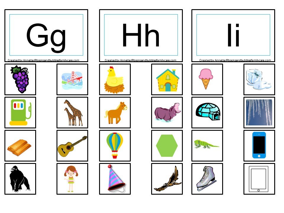 Alphabet Phonics Beginning Sounds Sort. Preschool and Kindergarten ...