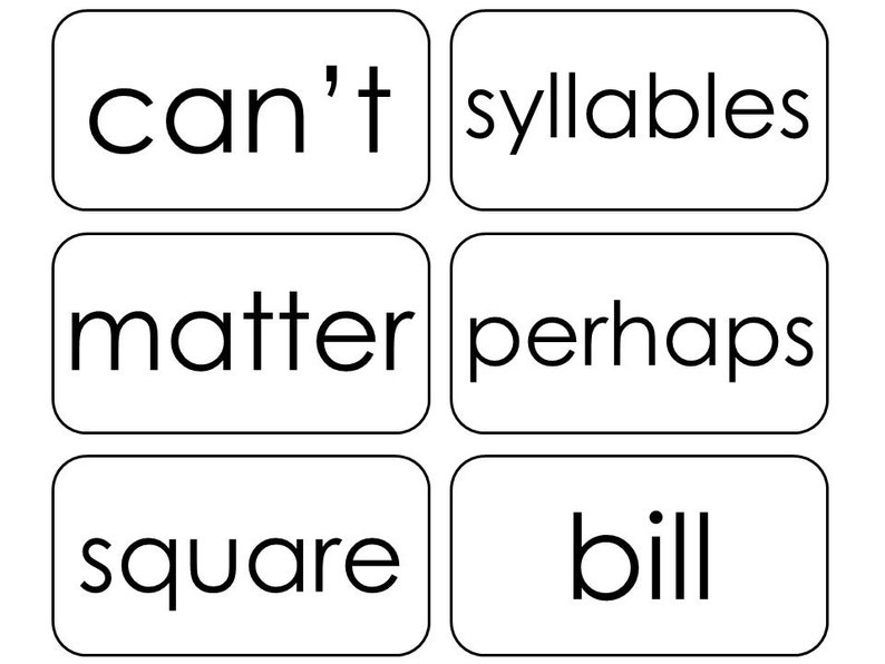 100 Printable Fry's Sixth Hundred Sight Word Flashcards. 4th-5th Grade ...