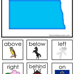 30 North Dakota State Symbols Themed Learning Games Download. ZIP File ...