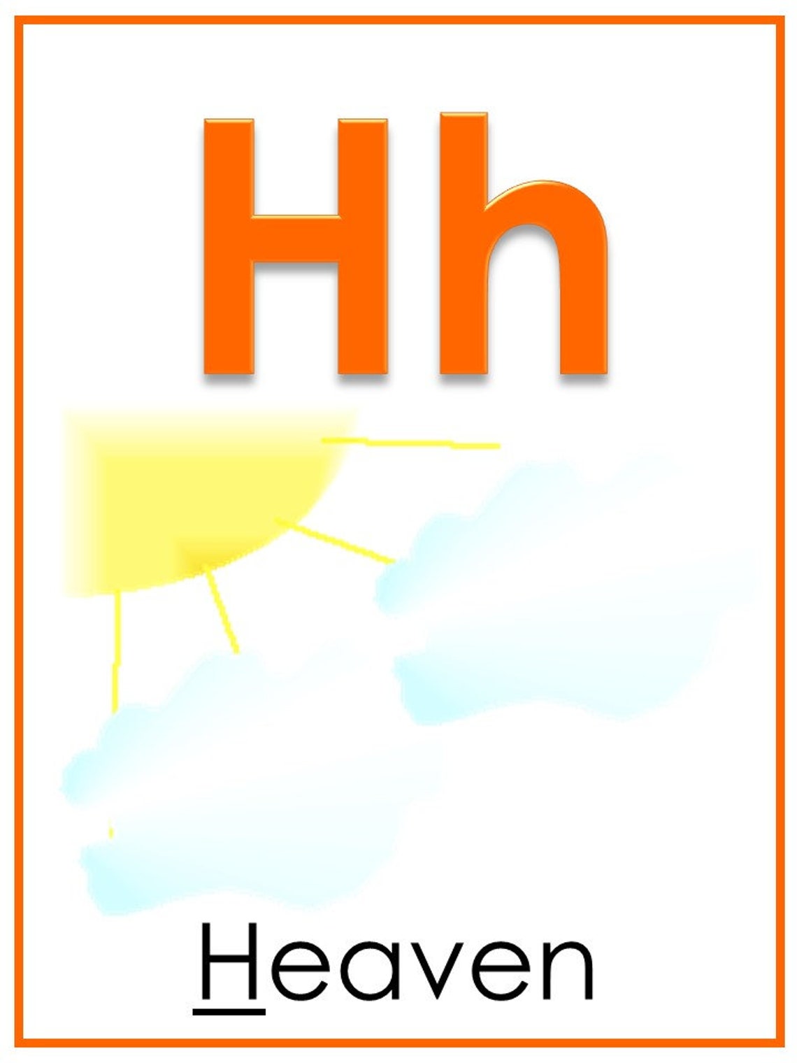 26 Printable Bible Alphabet Posters. Preschool-kindergarten - Etsy ...