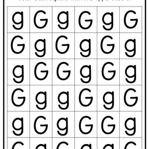 26 Find the Uppercase Letters Worksheets. Preschool-kindergarten ...