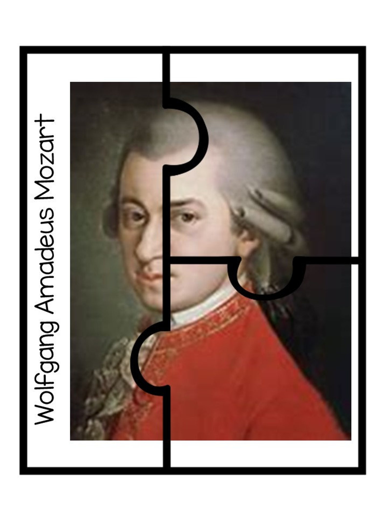 Wolfgang Amadeus Mozart Great Composer Unit. Music Appreciation. - Etsy