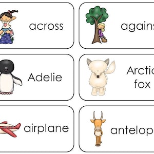 26 Printable Alphabet Phonics Picture Word Flashcard Sets. All Sets Are ...