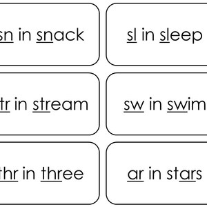 100 Printable Special Sounds Flashcards. ELA, Speech, Reading, Phonics ...