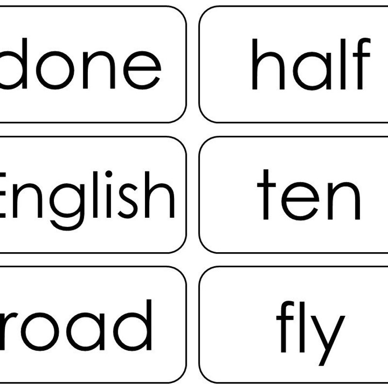 Printable Sight Words Chart - Etsy